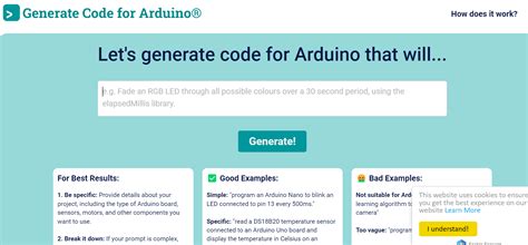Duino Code Generator Ai Marketplace