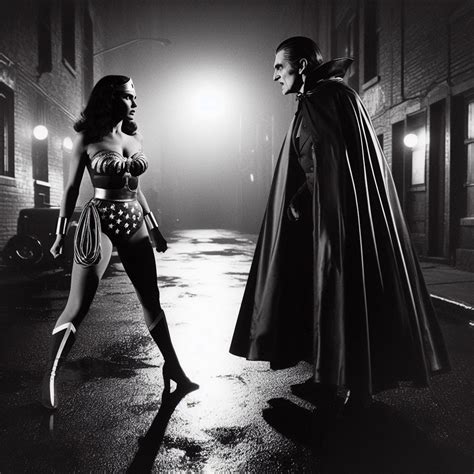 Wonder Woman Vs Dracula By Badguy1313 On Deviantart