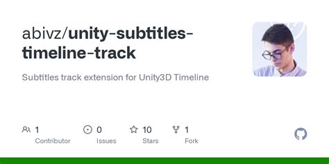 Github Abivzunity Subtitles Timeline Track Subtitles Track