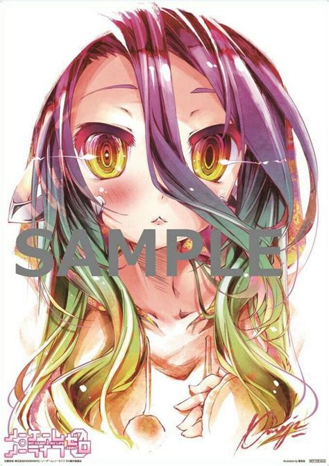 No Game No Life Zero Shuvi Мультипликационные иллютрации Красивые