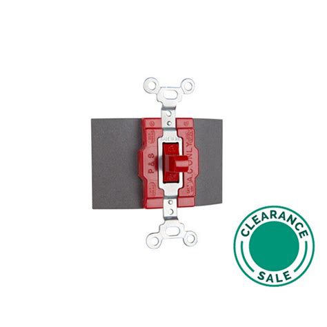 Clearance Legrand Double Throw Manual Control Switch 1 Pole 20a