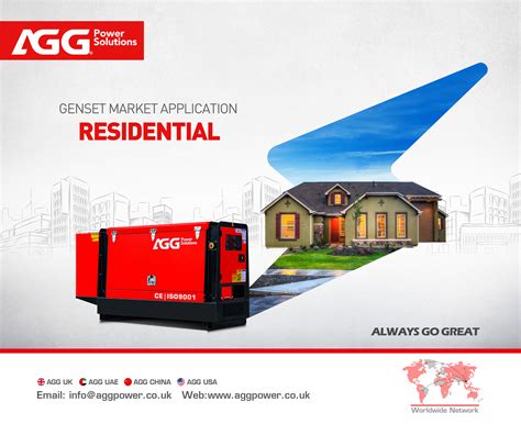 News Generator Sets For Residential Area