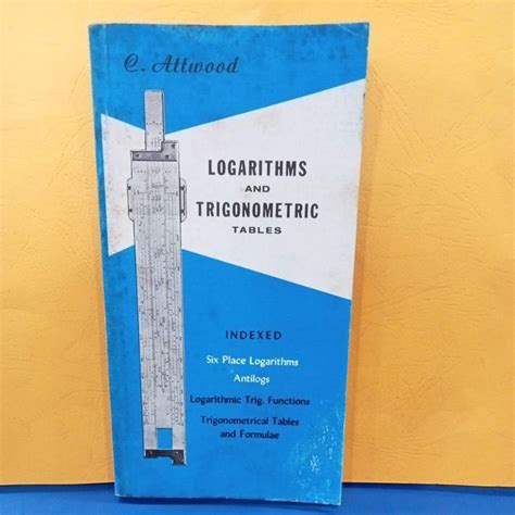 Logarithms And Trigonometric Tables Shopee Philippines