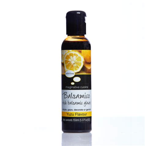 Balsamico Rich Balsamic Glaze Yuzu Flavour 1 X 150ml Imaginative Cuisine