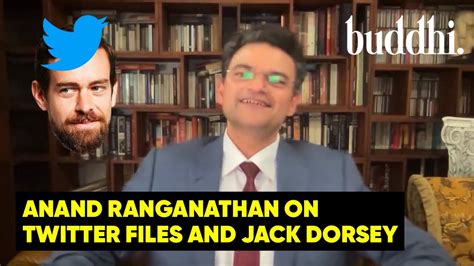 Anand Ranganathan On Twitter Files Expose And Jack Dorsey Lies On India