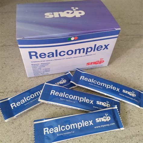 Realcomplex Snep Integratore Alimentare Con Sali Minerali