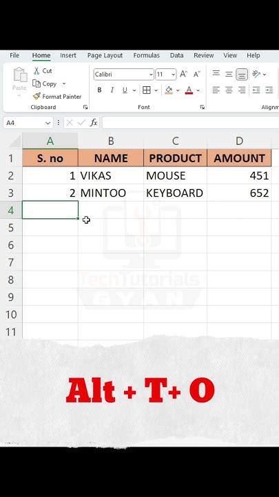 Excel Tips And Tricks Data Entry Tips Excel Interview Questions And
