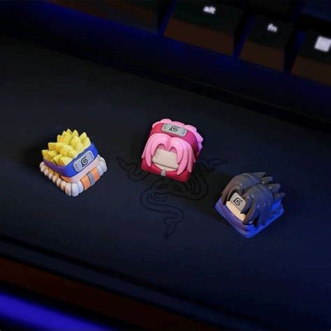 Naruto Keyboard Caps Anime Manga Keycaps Naruto Team 7 Naruto