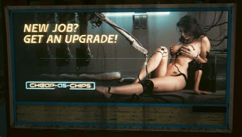 Cyberpunk Nsfw Ads Misc Adult Mods Loverslab