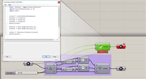 Python Corner To Center Grasshopper McNeel Forum