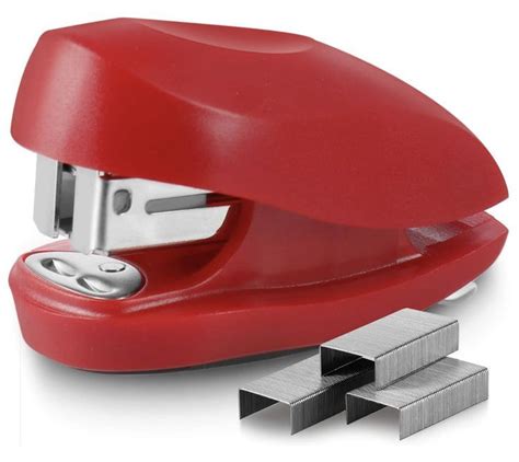 Swingline Red Mini Stapler With Staples Tot 12 Sheet Capacity Small