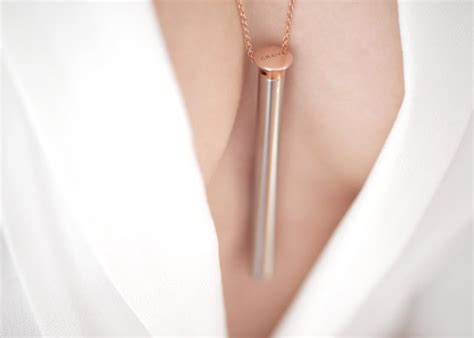 Craves Usb Chargeable Vibrator Doubles As A Necklace Pendant
