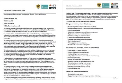 2019 Conference Themes Sub Themes