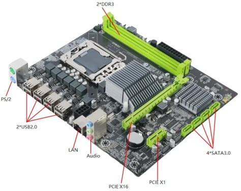Intel X58 Series LGA1366 Dual Channels DDR3 Computer Main Board M ATX Gaming Motherboard