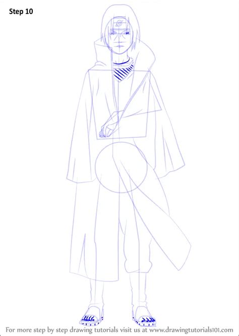 How To Draw Itachi Uchiha From Naruto Naruto Step By Step DrawingTutorials