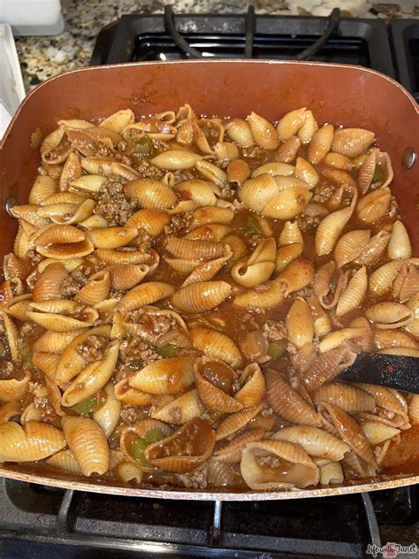 Conchitas With Ground Beef Authentic Mexican Comfort Food
