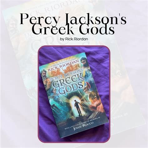 Percy Jacksons Greek Gods By Rick Riordan Hobbies And Toys Books