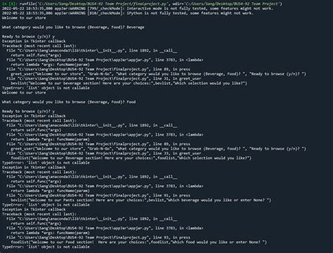 Solved Typeerror List Object Not Callable Can T Find Out Chegg
