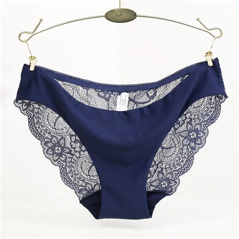 2019 Women Briefs Seamless Panties Plus Size Female Underwear Sexy Lace Panties Low Rise Panties