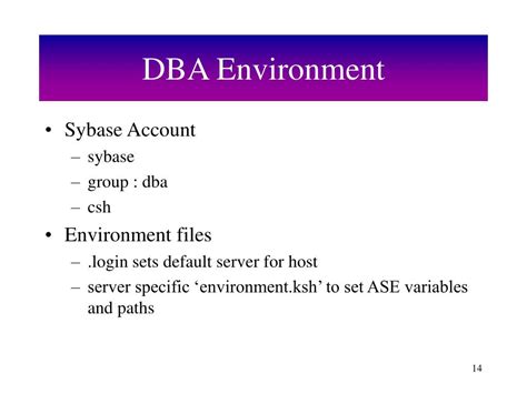 Ppt Sybase Ase Installation Standards Powerpoint Presentation Free Download Id178120