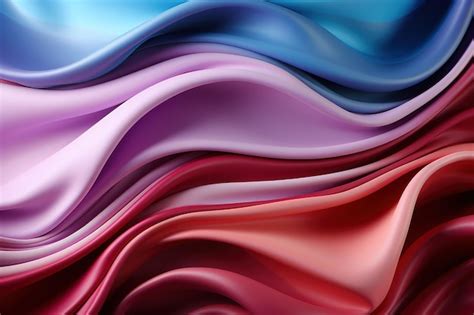 Premium Vector Colourful Flowing Abstract Waves Soft Curves Wallpaper