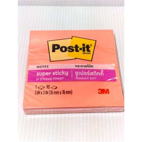 Post It กระดาษโน้ต โพสต์ อิท ซูเปอร์ สติกกี้โน้ต สะท้อนแสง Shopee Thailand