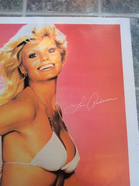 Fabulous Sexy Pin Up Loni Anderson Vintage Poster 70s Etsy India