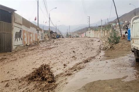 Cenepred Lluvias En La Sierra Ponen En Riesgo De Caída De Huaicos A
