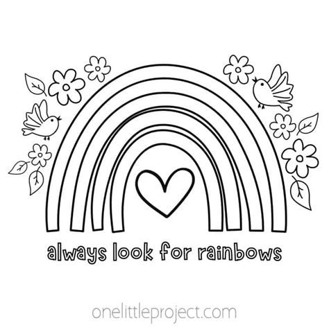 Coloring Pages Rainbow Bright 2025