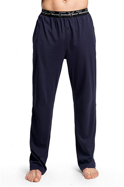 Cyz Mens 100 Cotton Knit Pajama Pants Cyz Collection