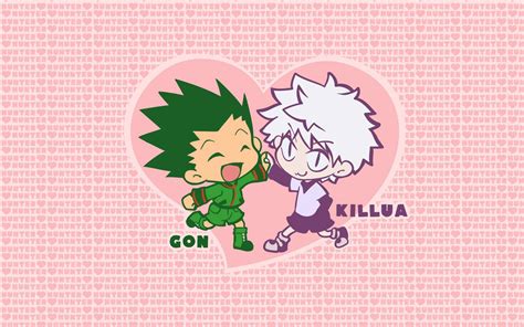 Download Chibi Gon And Killua Wallpaper