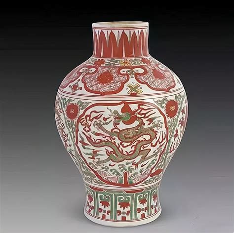 明代 红绿彩”瓷器 全球博物馆的微博 微博