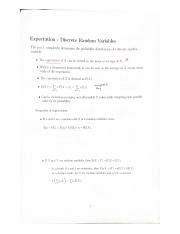 Understanding Expectation And Variance In Discrete Random Course Hero