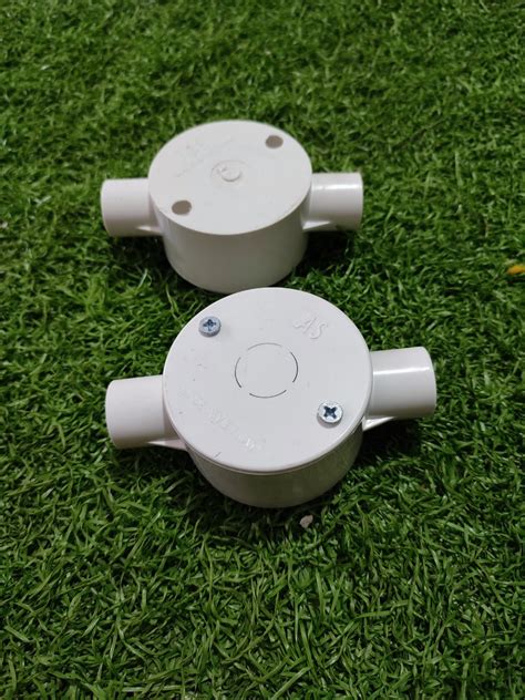 Hộp Nối Dây điện Box Tròn Chia Ngã Phi 20 2 NgÃ ThẲng Phi 20 SiÊu