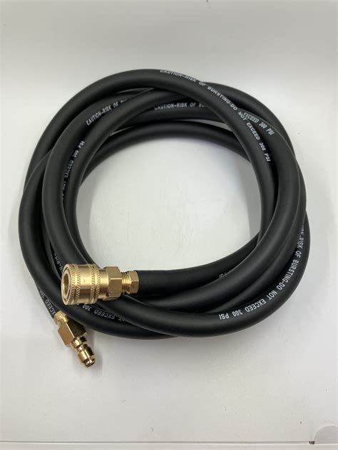 Monster Flex 10′ Extension Hose W Quick Connects Stainout System