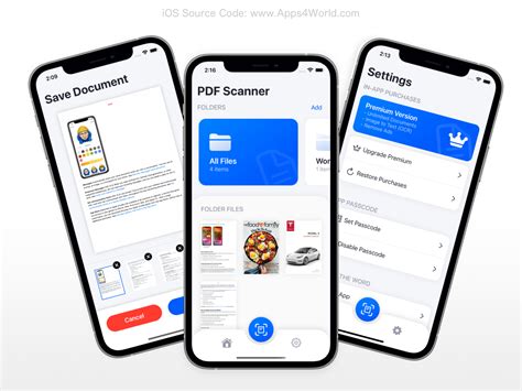 Pdf Scanner Ios Document Scanner App Text Recognition By Apps4world