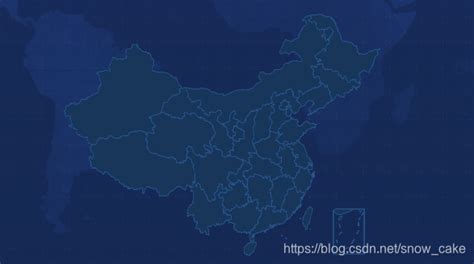 Eacharts地图加外边框阴影，增加立体效果echarts地图立体阴影 Csdn博客