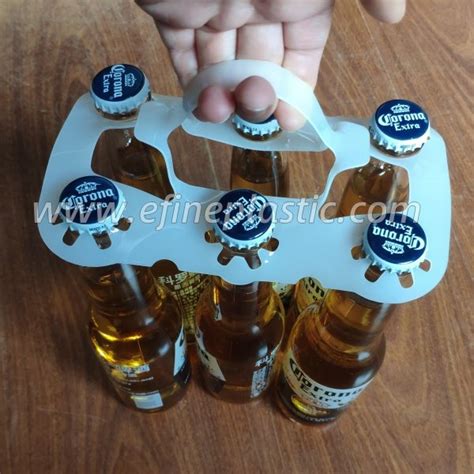 6 Pack Flat Clips Bottles Carriers 4 Pack 6 Pack Beer Bottle Holder