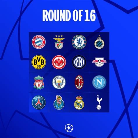 Uefa Champions League Round Of 16 Draw Discussion Thread Rpsg