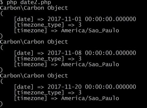 Manipulando Datas Em Php Com Carbon Imasters