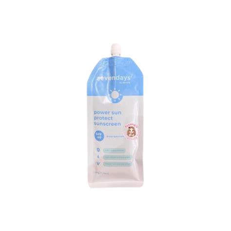 Seven Days Power Sun Protect Sunscreen Spf40 50g By Kath Melendez Skin Protection Sunscreen
