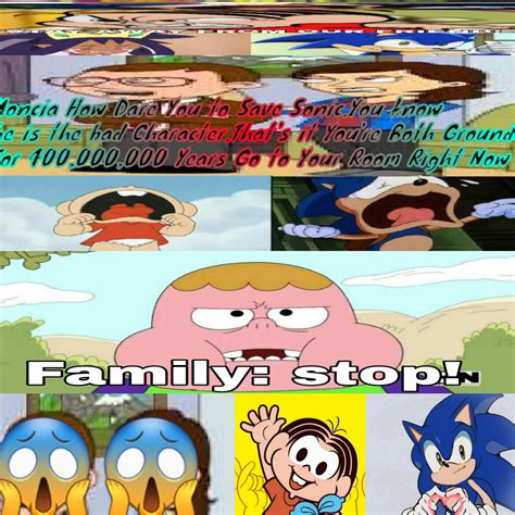 Clarence Saves Her Friend Monica And Sonic By 29032009m On Deviantart