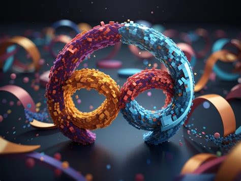 Premium Ai Image Devops The Agile Software Development Infinity