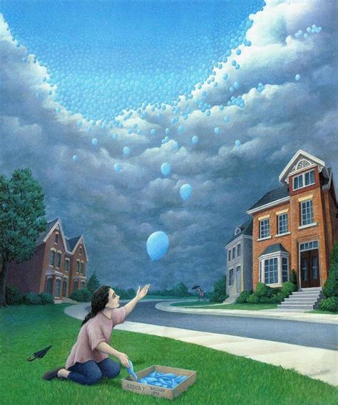 Las Increíbles Pinturas Surrealistas De Rob Gonsalves Entretenimiento
