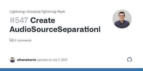 Create Audiosourceseparationpreprocess Issue Lightning