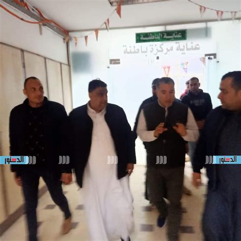 وكيل صحة مطروح يطمئن على الخدمات بأقسام المستشفى العام