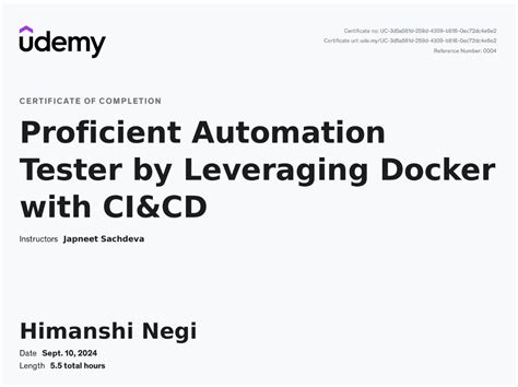 Himanshi Negi On Linkedin Automationtesting Docker Cicd