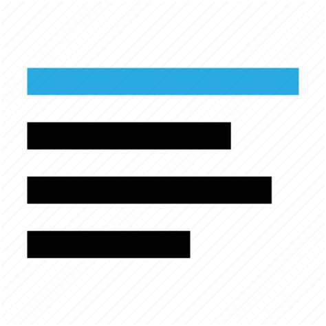 Edit Justification Left Line Text Typography Icon