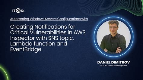 Creating Notifications For Critical Vulnerabilities In Aws Inspector