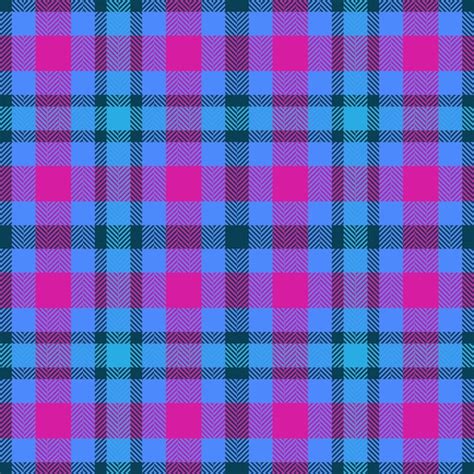 Premium Vector Check Textile Pattern Seamless Vector Tartan Background Fabric Texture Plaid